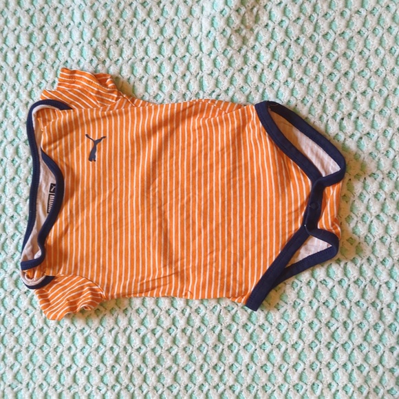 Puma | One Pieces | 3 For 2 Puma Striped Bodysuit | Poshmark